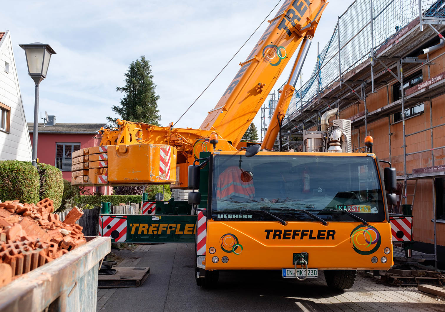 EIN KRAN ZIEHT UM – MIT TREFFLER, IN SCHROBENHAUSEN | Treffler GmbH